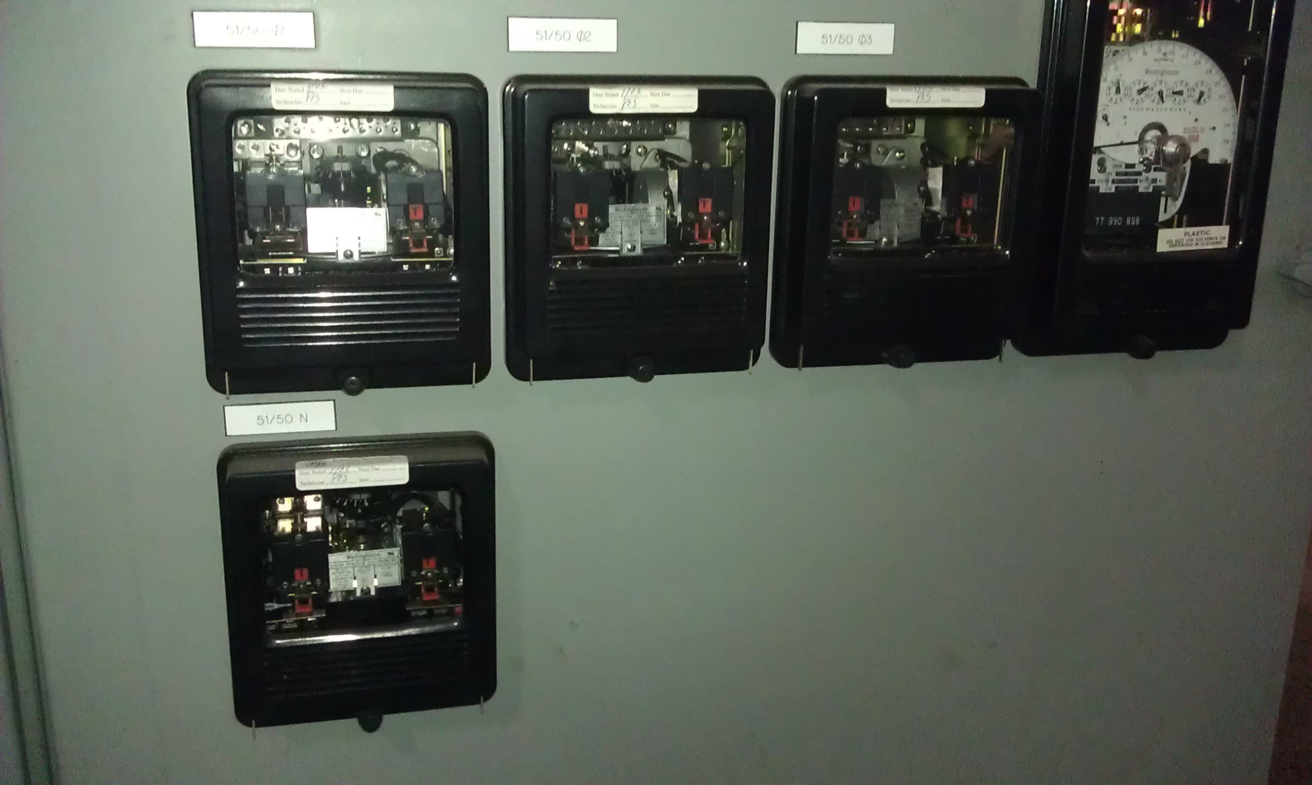 protective relay panel – the Nuclear Electrical Engineer